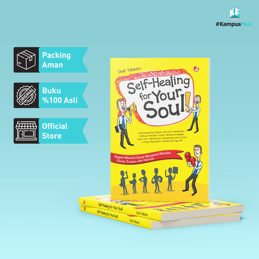Jual KampusFiksi - Buku Self-Healing for Your Soul - Dedi Yulianto ...