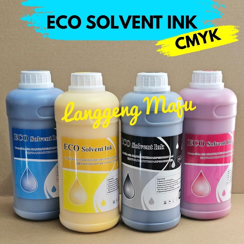 Jual Tinta ECO SOLVENT 1lt i3200 Xp600 ECOSOLVENT INK | Shopee Indonesia