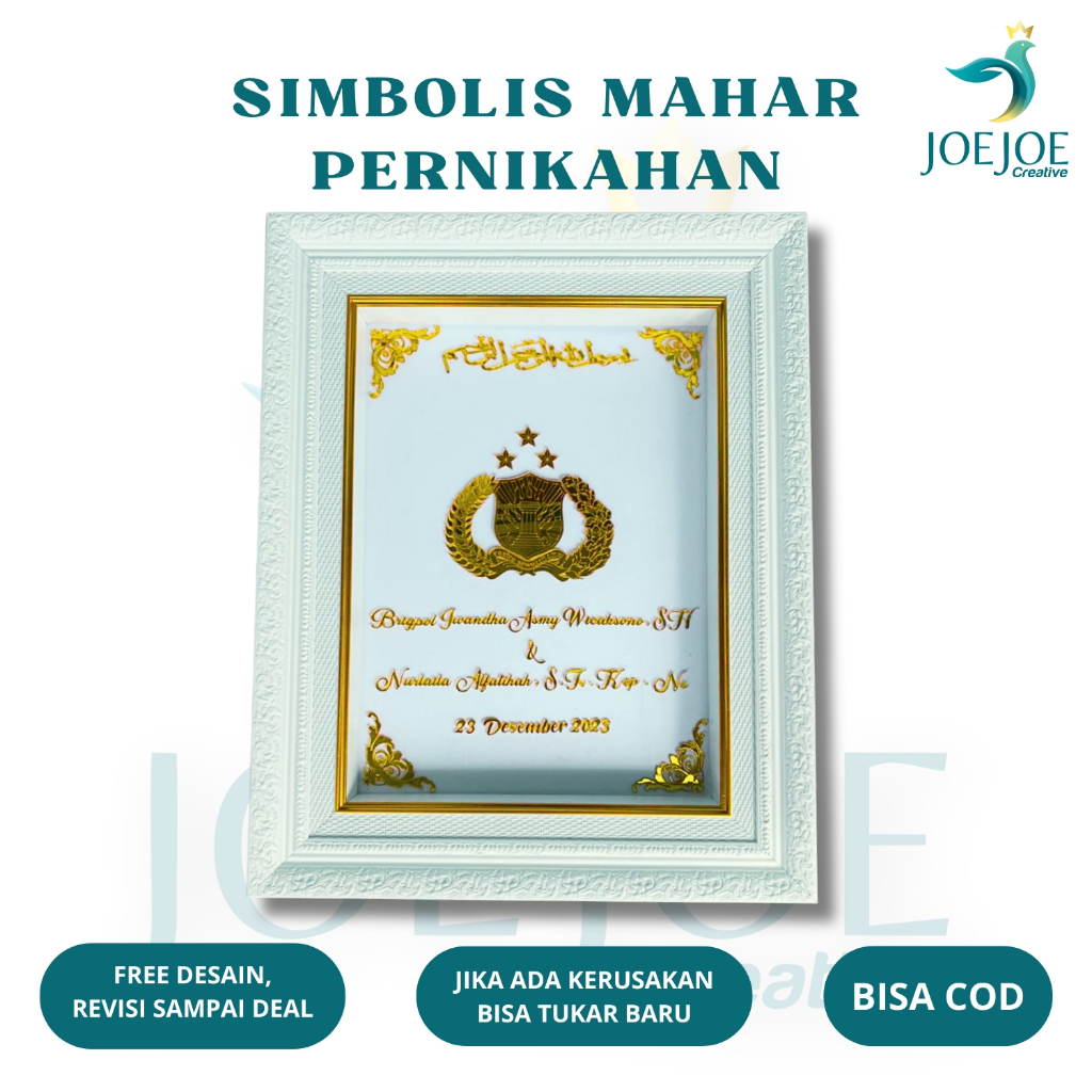 Jual MAHAR PERNIKAHAN | MAHAR LOGO | MAHAR NIKAH | MAHAR LOGO TNI POLRI ...