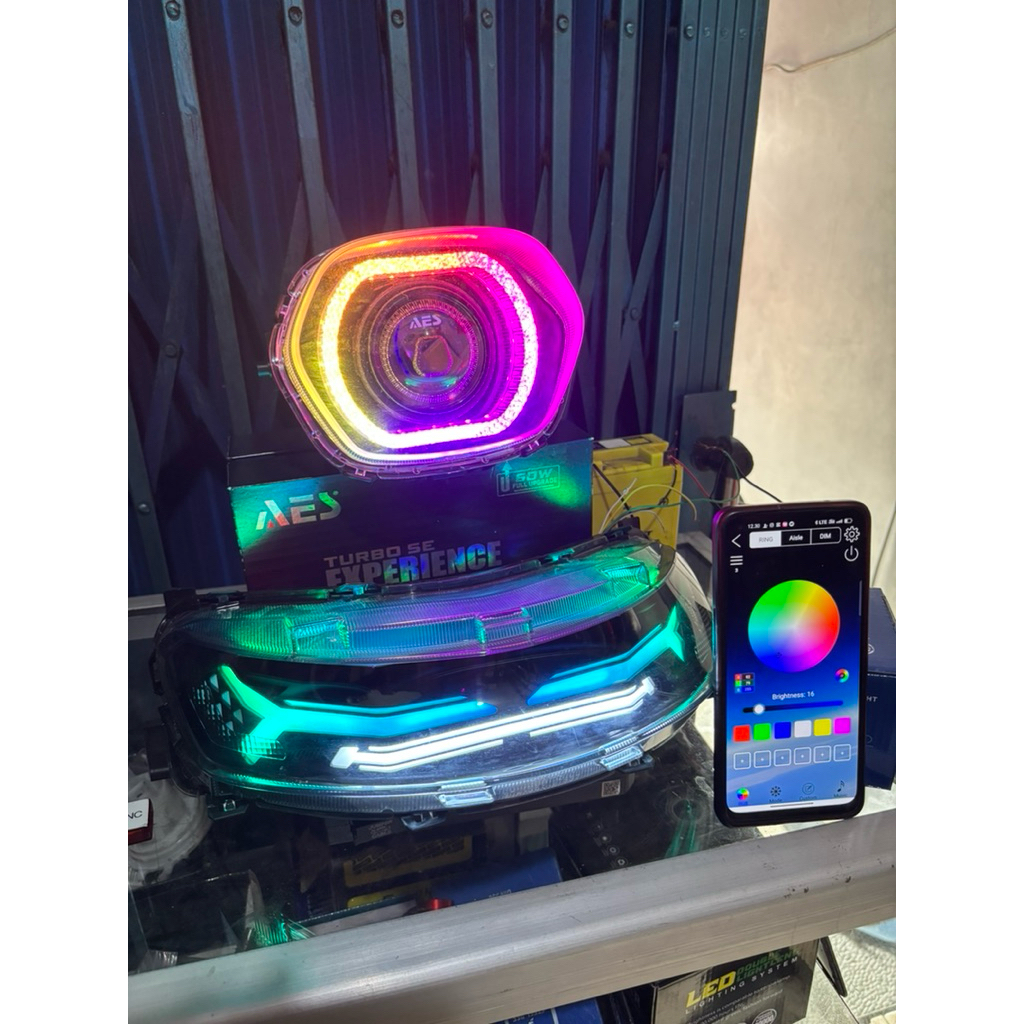 Jual LAMPU BILED HONDA STYLO 160 BILED AES FULL SET LAMPU BELAKANG LAZY ...