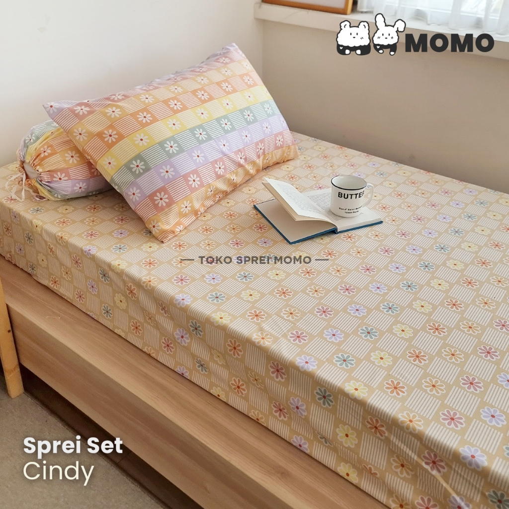 Jual Sprei Motif Bunga Seri 2 Ukuran 90, 100, 120 x 200 - Microtex ...