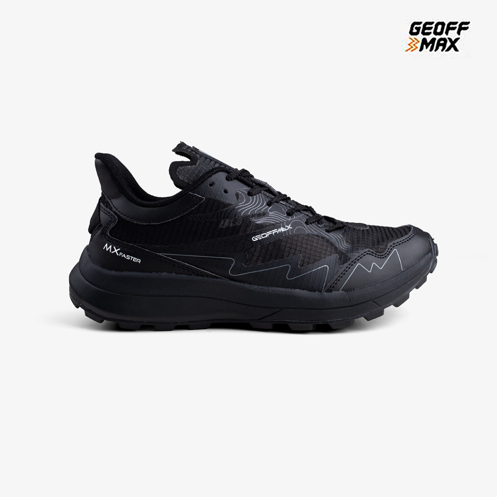 Jual Geoff Max - MX Faster All Black Trail Running Race Pria & Wanita ...