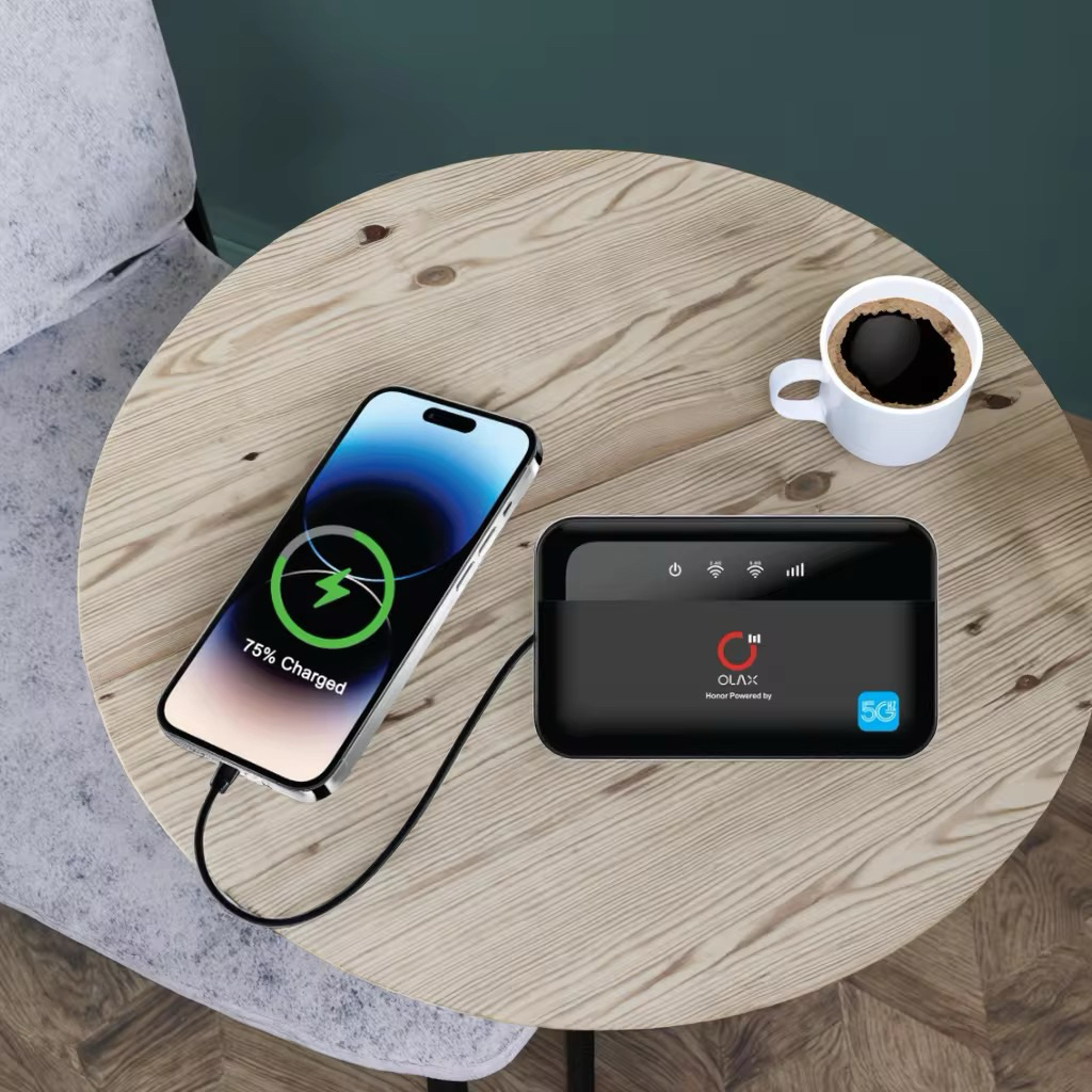 Jual Olax M100 Mobile Hotspot Mifi 10000mAh Portable LTE 2.4/5.8G Power ...