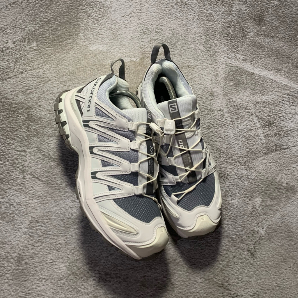Jual Salomon Xa Pro 3D White Grey | Shopee Indonesia
