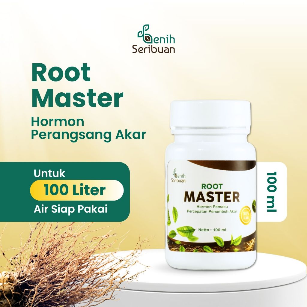 Jual Benih Seribuan - Perangsang Akar Tanaman, Pupuk Akar Root Master ...