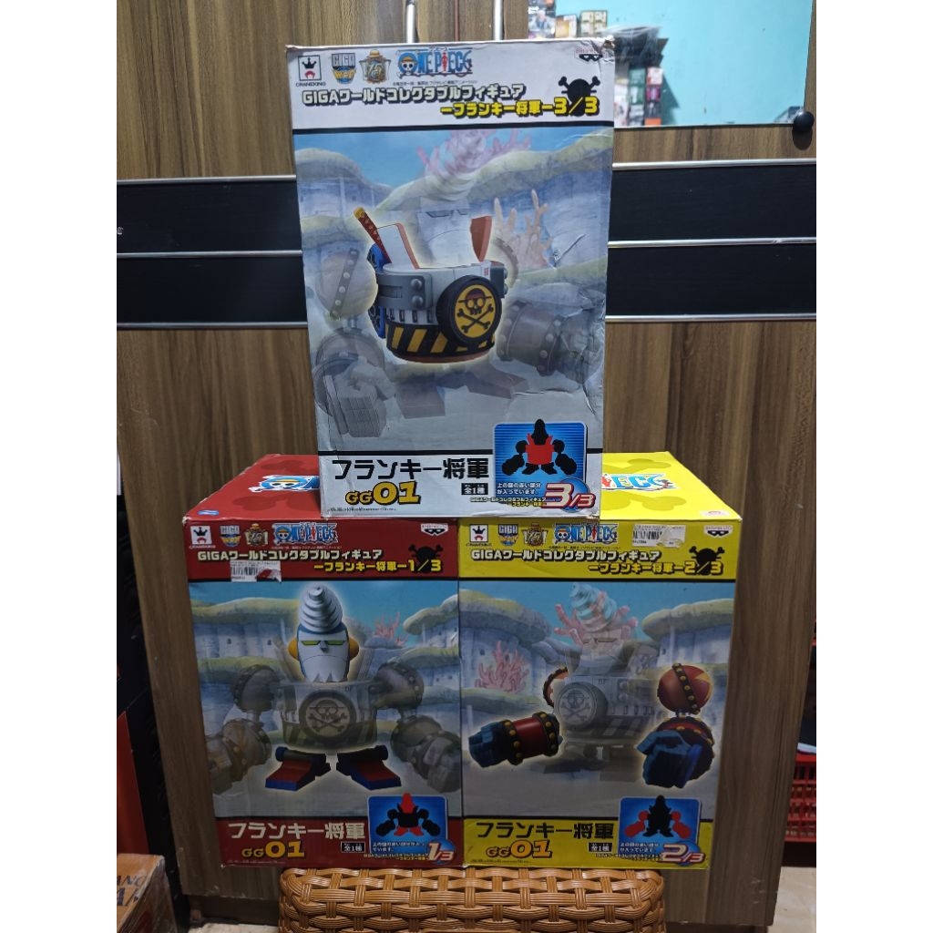 Jual Figure Wcf giga general franky original bib | Shopee Indonesia