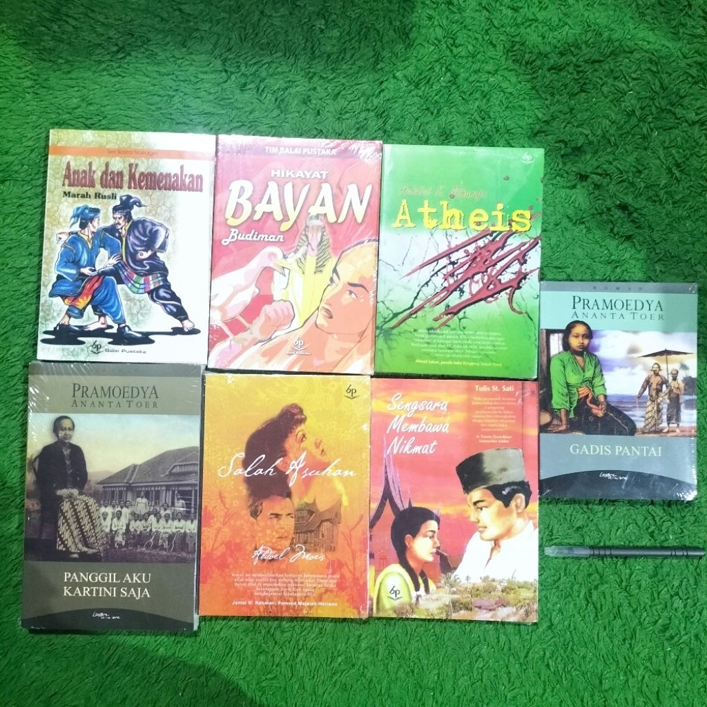 Jual NOVEL SASTRA ANAK DAN KEMENAKAN HIKAYAT BAYAN ATHEIS PANGGIL AKU KARTINI SAJA SALAH ASUHAN ...