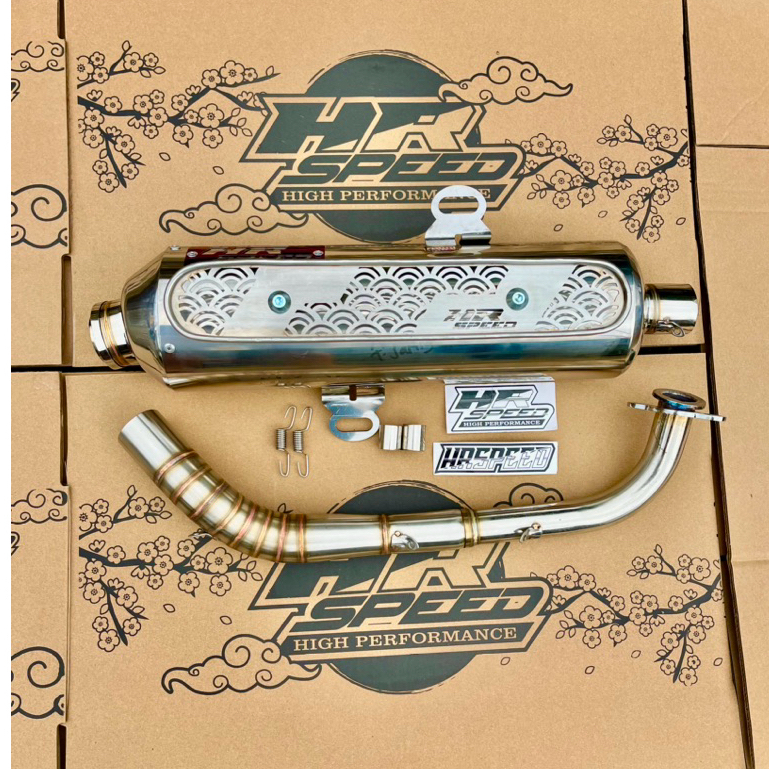 Jual knalpot standar racing ala ala luster hr speed nmax aerox vario ...