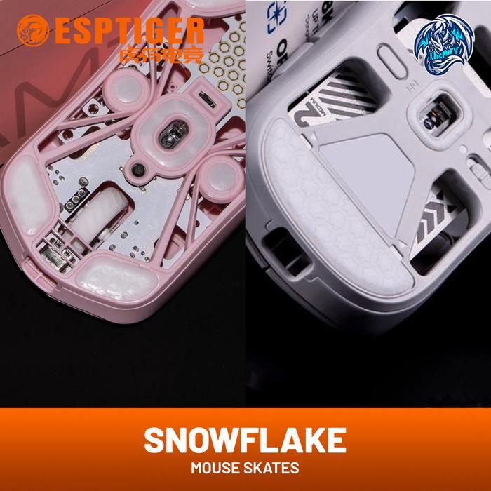 Jual ESP Tiger Snowflake Skates Mouse Feet Lamzu Pulsar WLMouse DLL ...