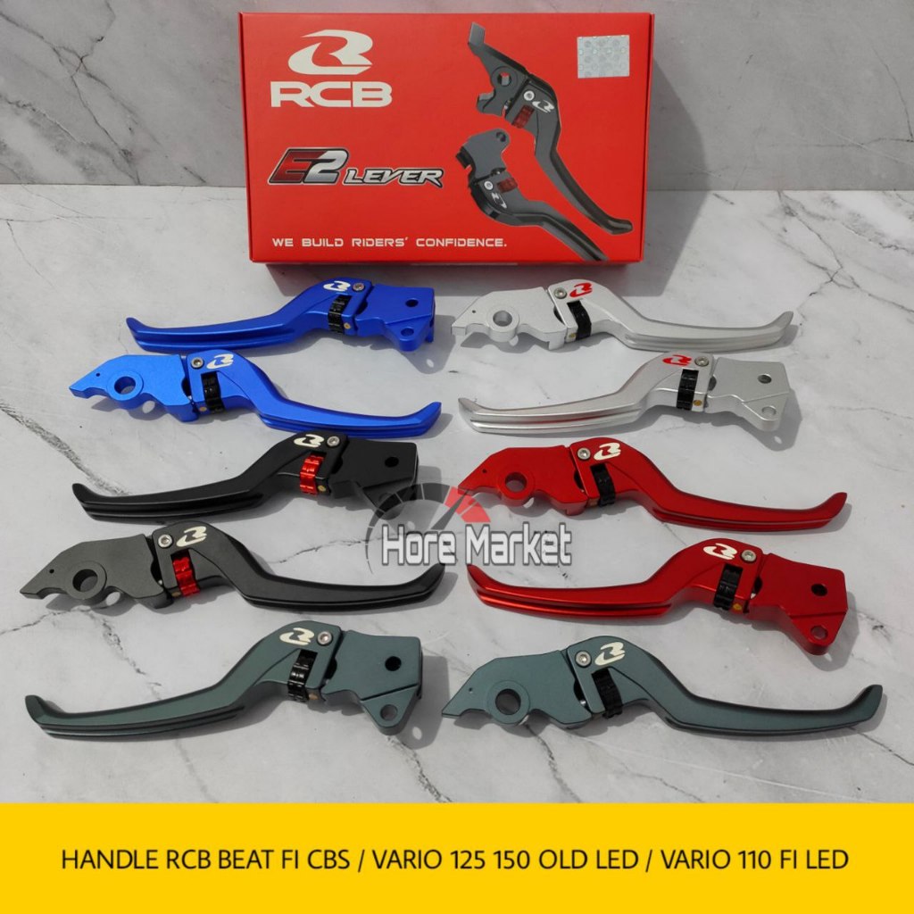 Jual HANDLE RCB E2 LEVER - E+ MOTOR BEAT FI CBS / VARIO 125 150 OLD LED ...