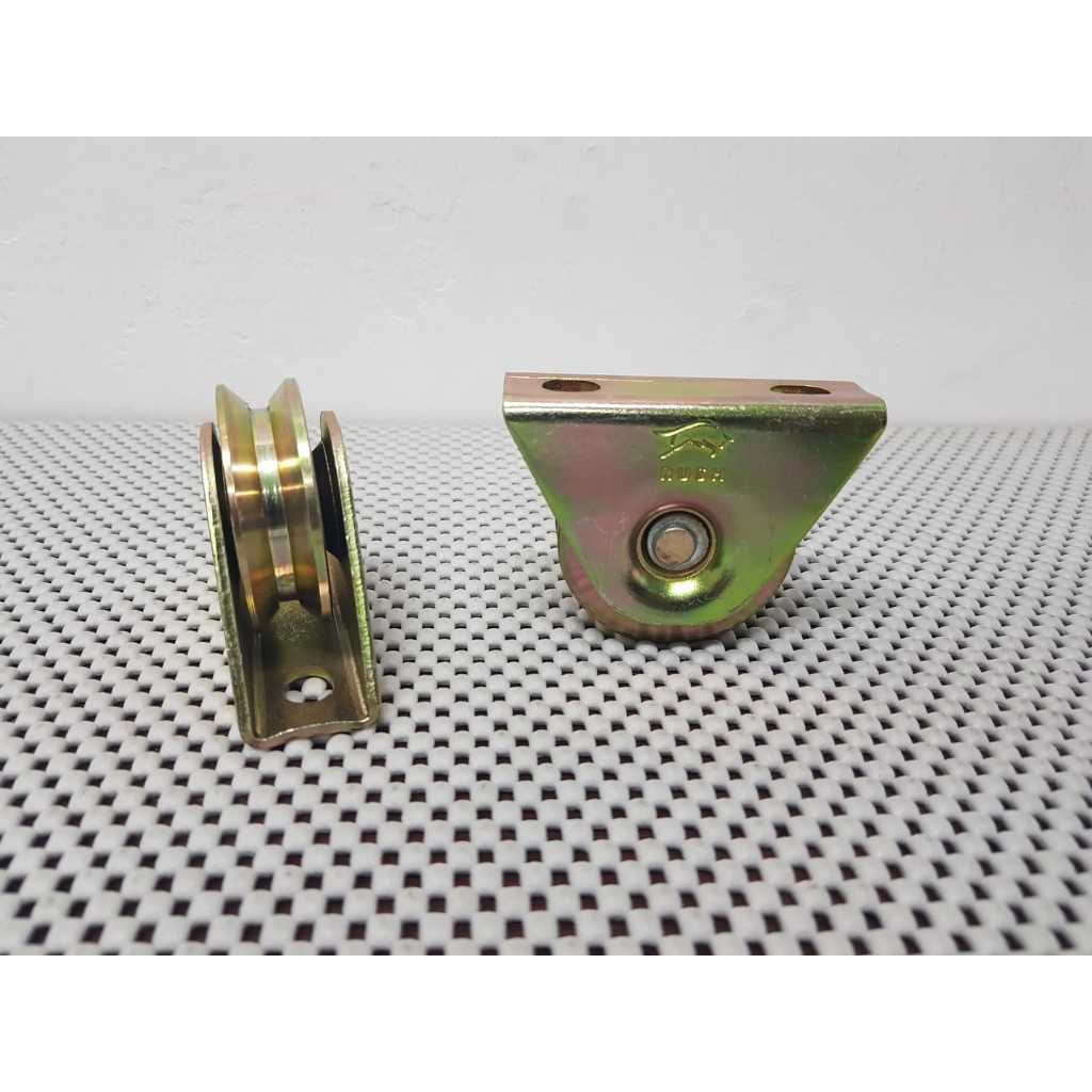 Jual RODA REL PAGAR BESI MODEL V RUSH 3" INCH (70 MM) / SLIDING GATE ...