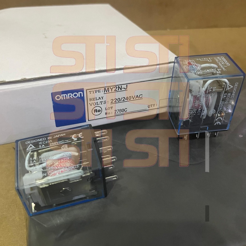 Jual Relay MY2N-J MY2N J 12V 24V 220V 8 Pin | Shopee Indonesia