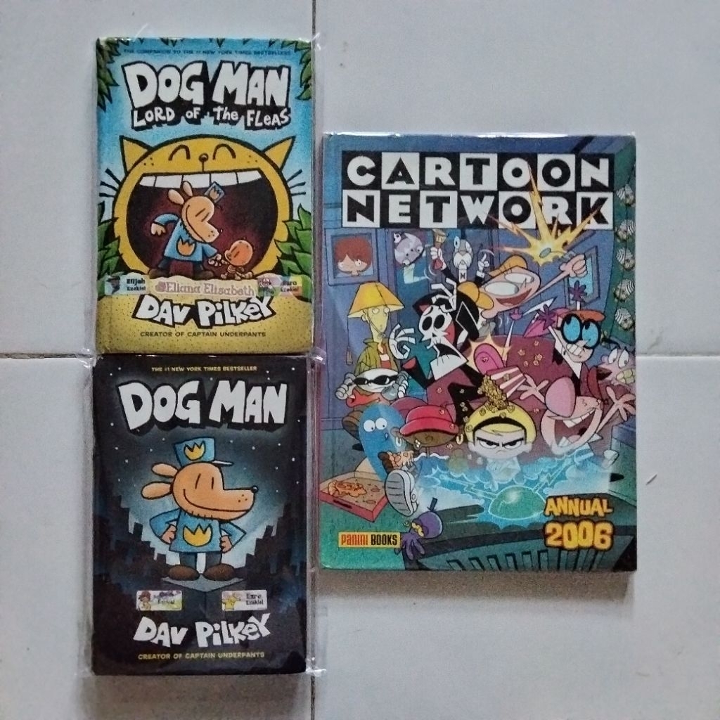 Jual Komik Import Tidak Mulus - Dog Man - Cartoon Network | Shopee ...