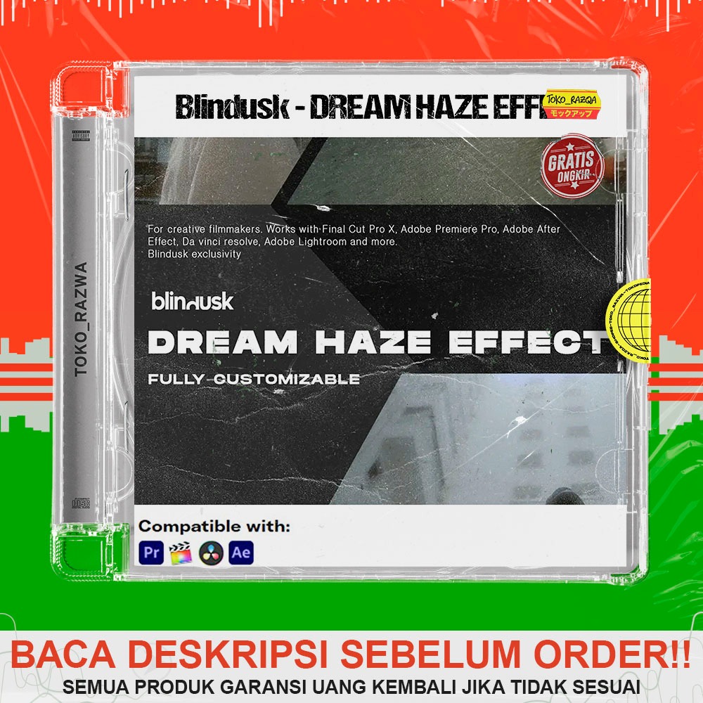 Jual Blindusk - DREAM HAZE EFFECT - Premiere Pro - After Effects ...