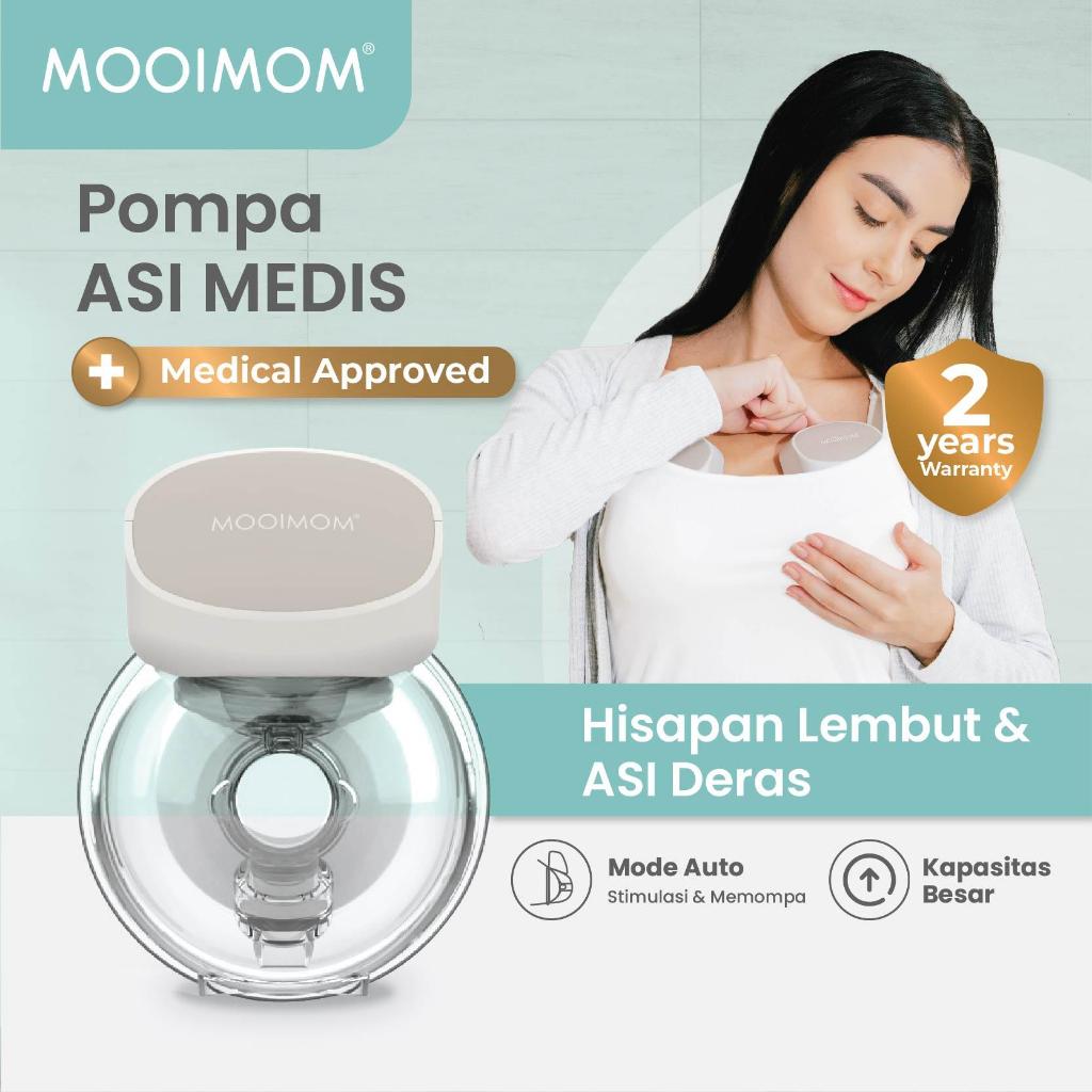 Jual MOOIMOM M2 Pro Pompa Asi Elektrik / Handsfree Breast Pump Portable ...