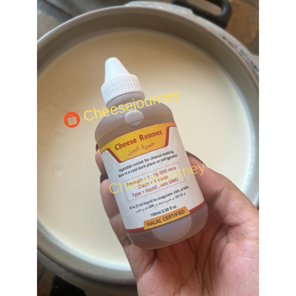 Jual RENNET pembuatan keju cheese making enzym HALAL | Shopee Indonesia