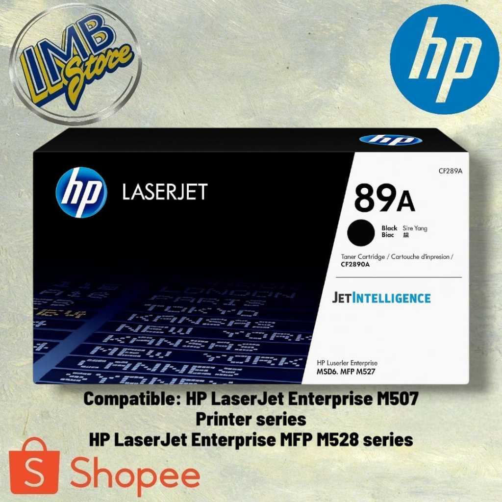 Jual Toner Hp LaserJet 89A \ Cartridge Hp 89a M507,MFP M528 Black ...