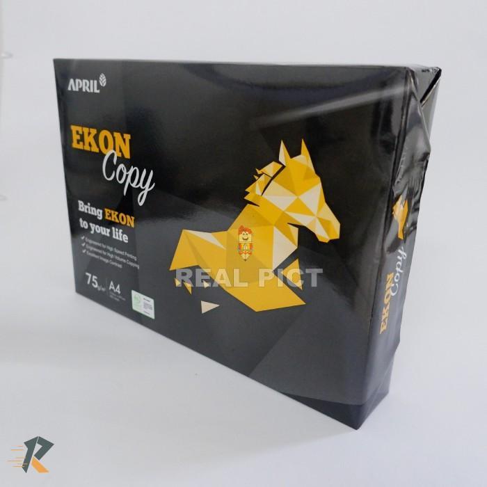 Jual EKON | Kertas HVS 1 Rim | A4 | 75 gsm hvs ekon a4 1 rim isi ...
