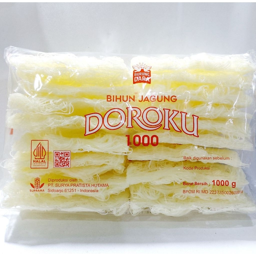 Jual BIHUN JAGUNG DOROKU 1 KG | Shopee Indonesia