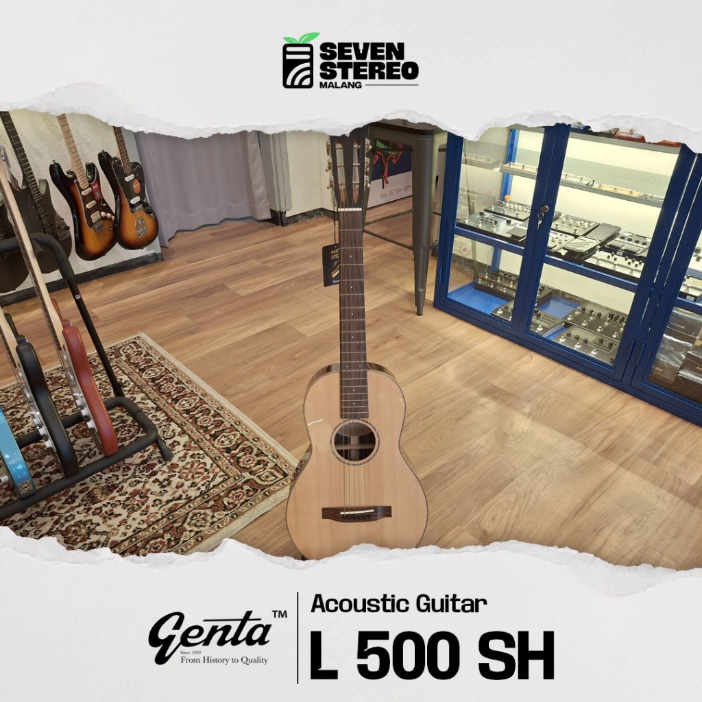 Jual Gitar Genta L 500 SH Gitar Akustik | Shopee Indonesia