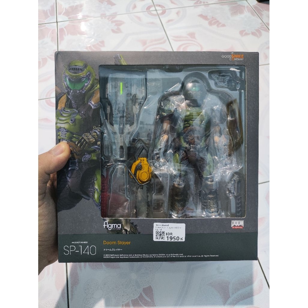 Jual Figma Doom Slayer Doom eternal SP-140 original figure | Shopee ...