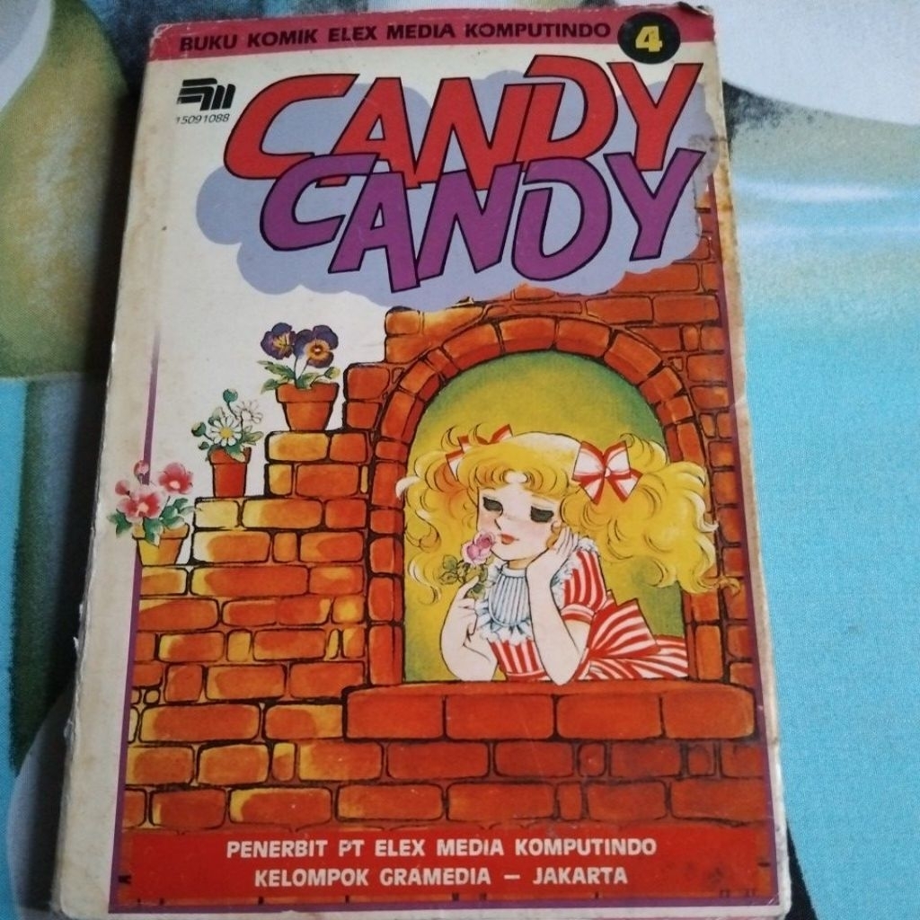 Jual KOMIK CANDY CANDY NO 4, BUKU TEBAL & SANGAT LANGKA, BERSIH BAGUS ...