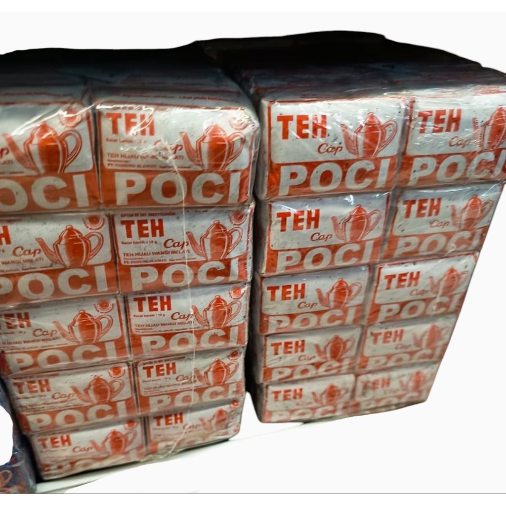 Jual Teh Poci Merah 1 slop isi 50 pcs | Shopee Indonesia