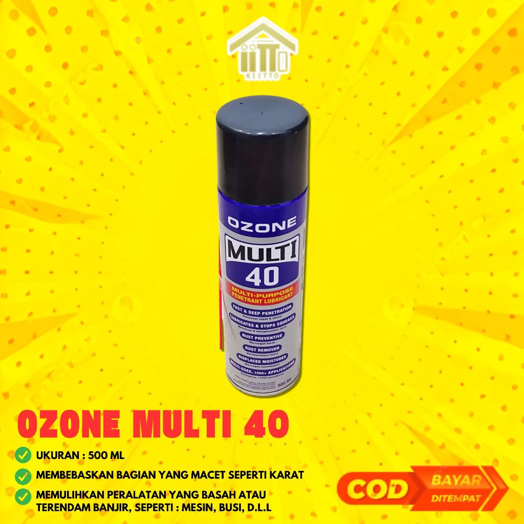 Jual OZONE MULTI 40 500 ML / SPRAY ANTI KARAT MULTI 40 500 ML ...