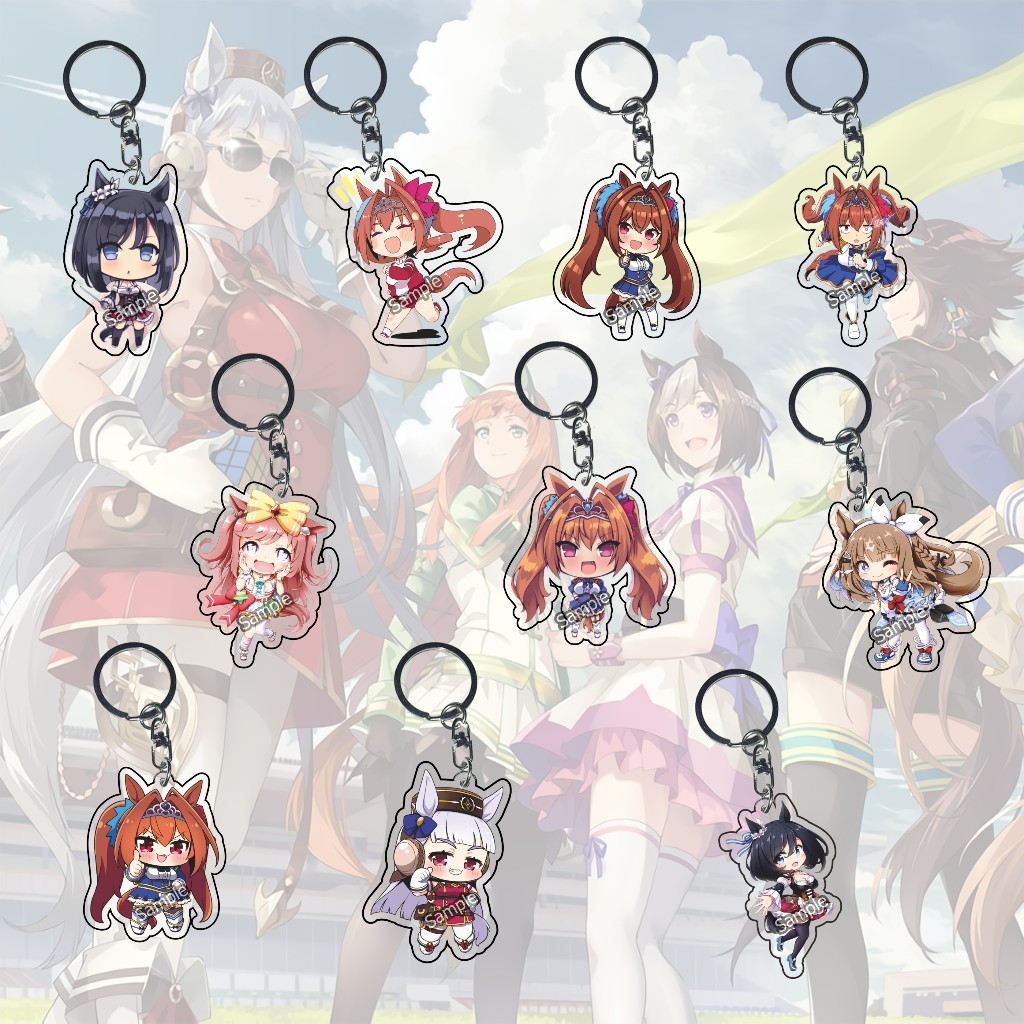 Jual Gantungan Kunci Uma Musume ALL part 04 -agnes digital 01-almond ...