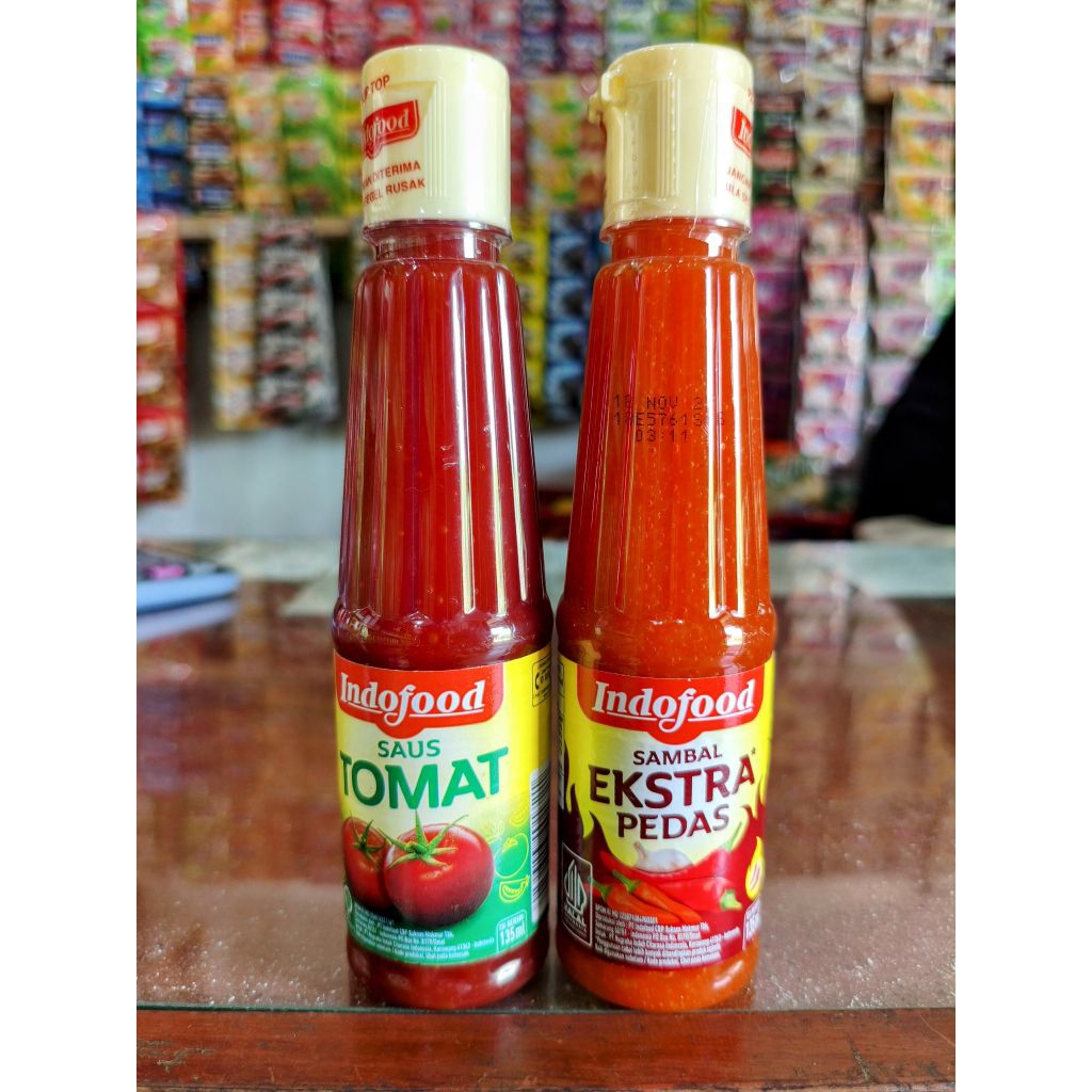 Jual INDOFOOD SAOS SAMBAL BOTOL 135 ML | Shopee Indonesia