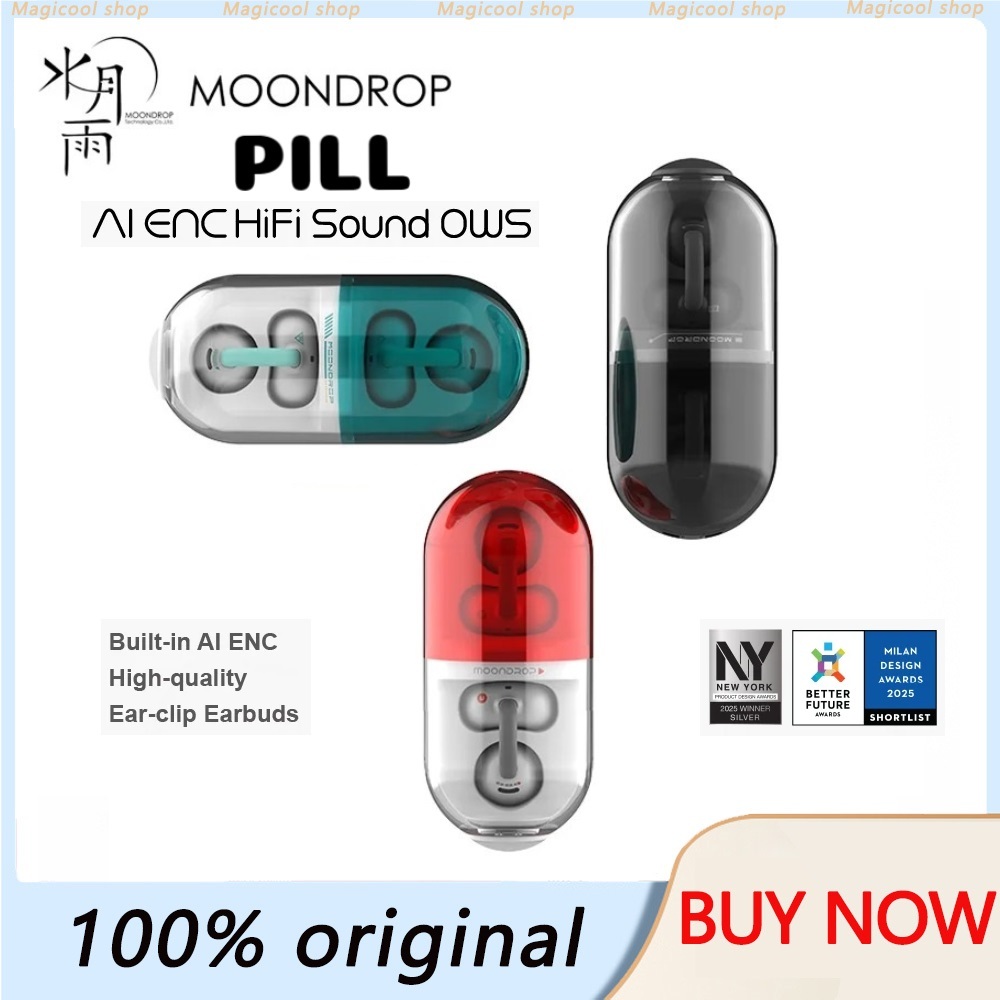 Jual MOONDROP PILL Music Capsule OWS Ear Hook Wireless Earbuds ...