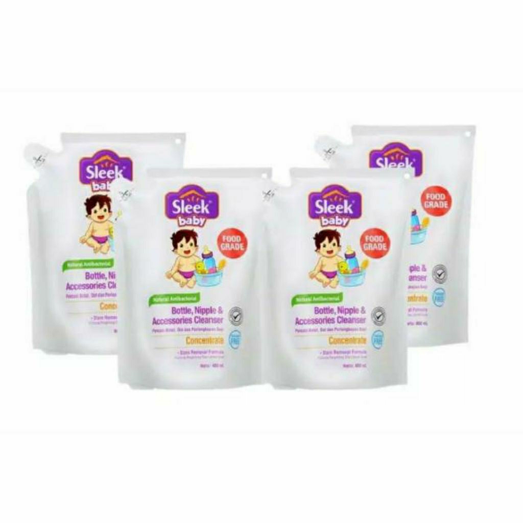 Jual SLEEK LIQUID CLEANSER Refiil {450ml} || Exp Mar 2026 | Shopee ...
