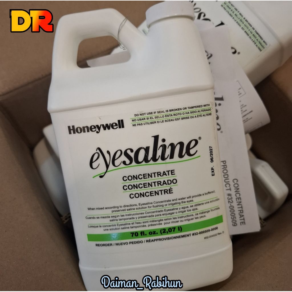 Jual Cairan Cuci Mata Honeywell Eyesaline 70 oz – Original, Steril ...