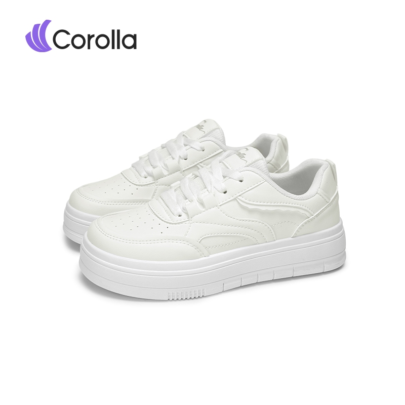 Jual 【New arrivals】COROLLA Sepatu Sneakers Wanita Sepatu Putih Dengan ...