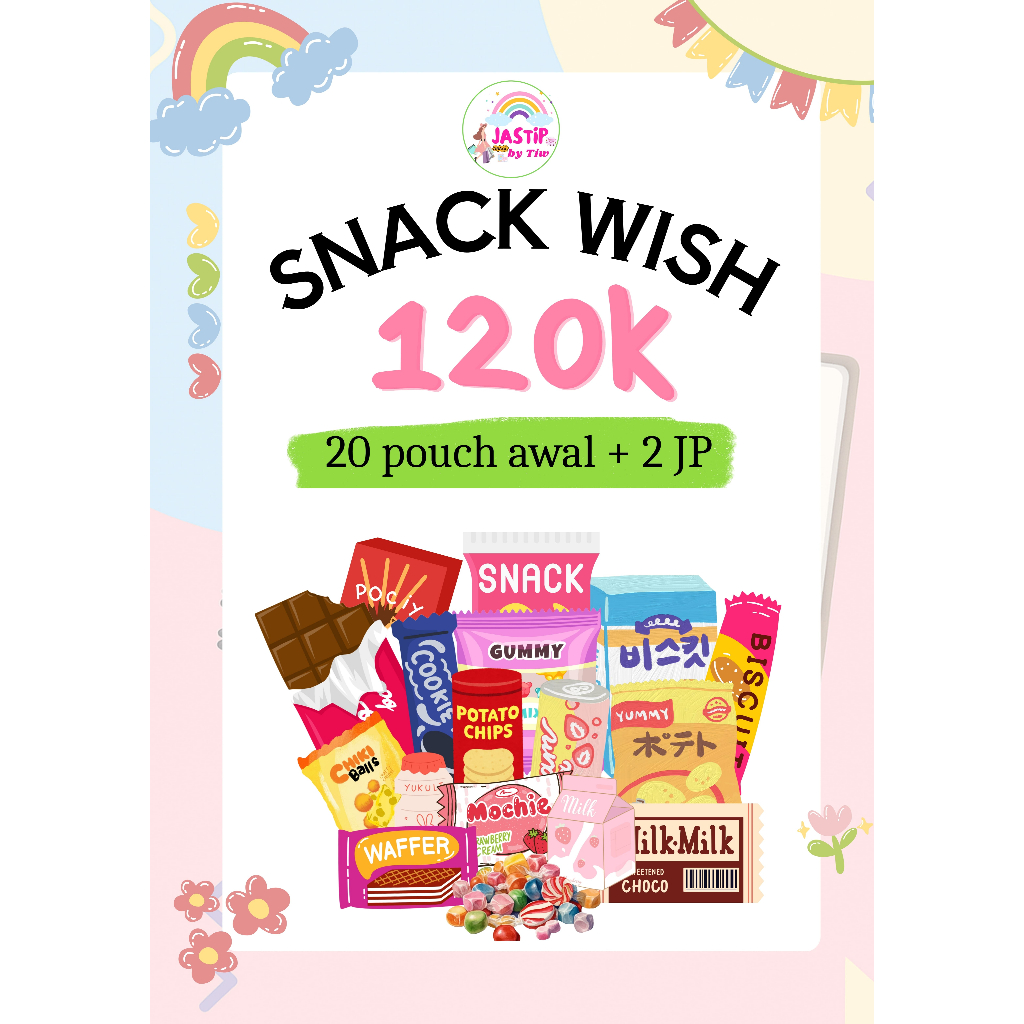 Jual Snack Wish Makanan Import Mix Blind Pouch JP Premium Jajanan Kit ...