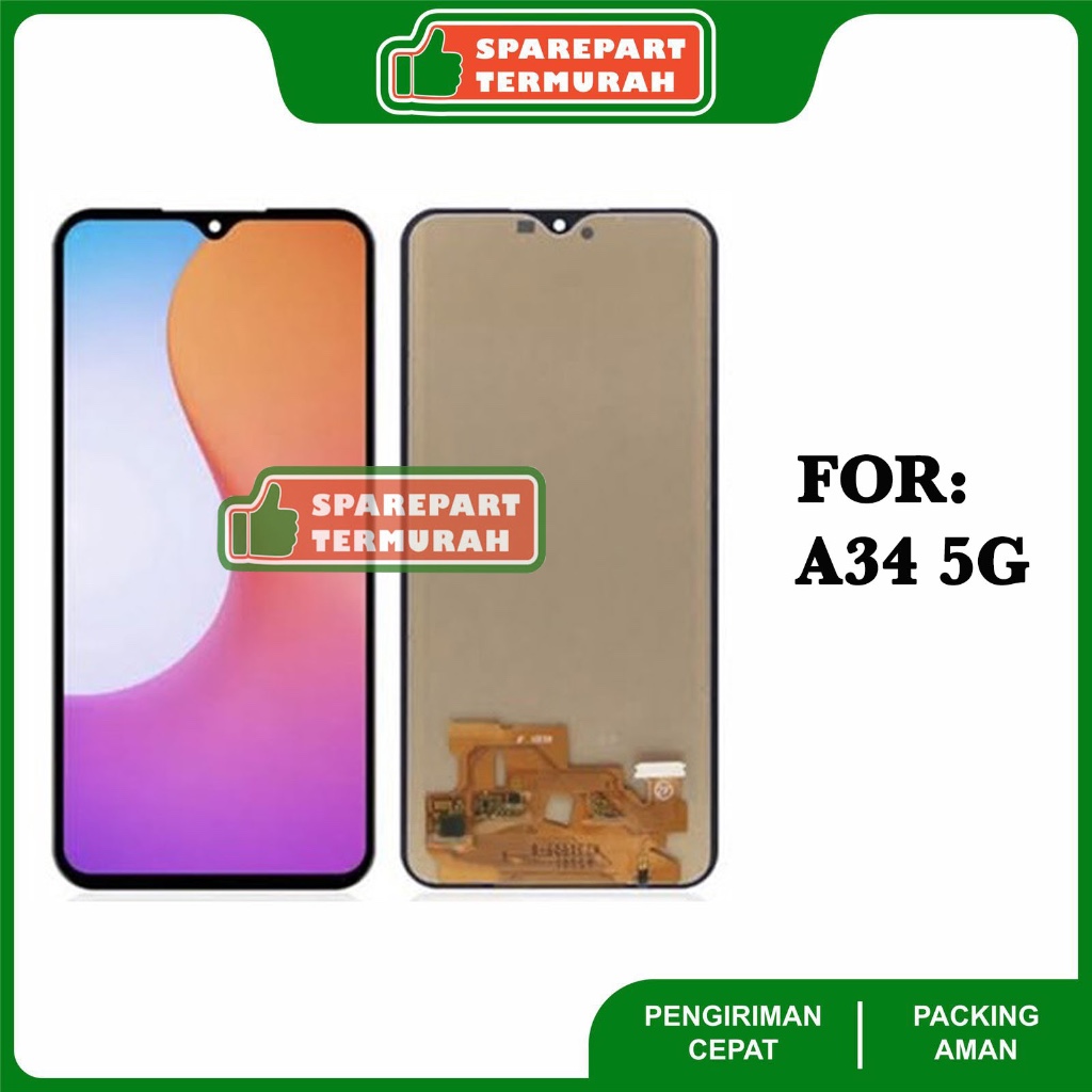 Jual LCD For Samsung A34 5G - A346 +TOUCHSCREEN | Shopee Indonesia