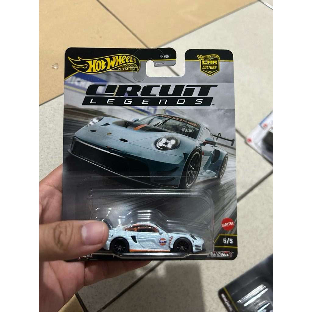 Jual Hot Wheels Premium Circuit Legends Porsche 911 GT3 R Gulf | Shopee ...