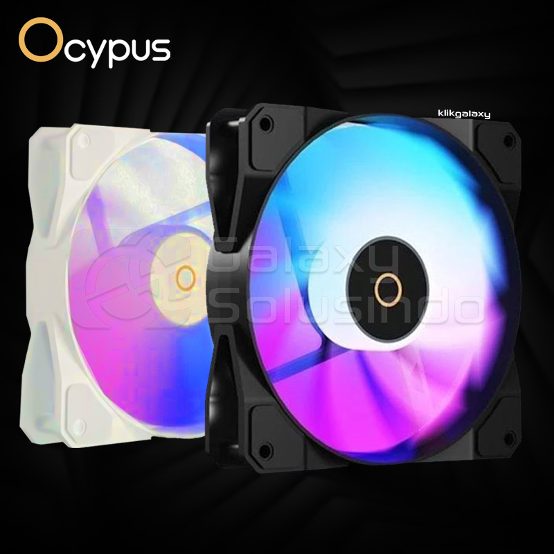Jual OCYPUS BETA F12 REVERSE BLADE ARGB 120mm Fan Case - Hitam Black ...