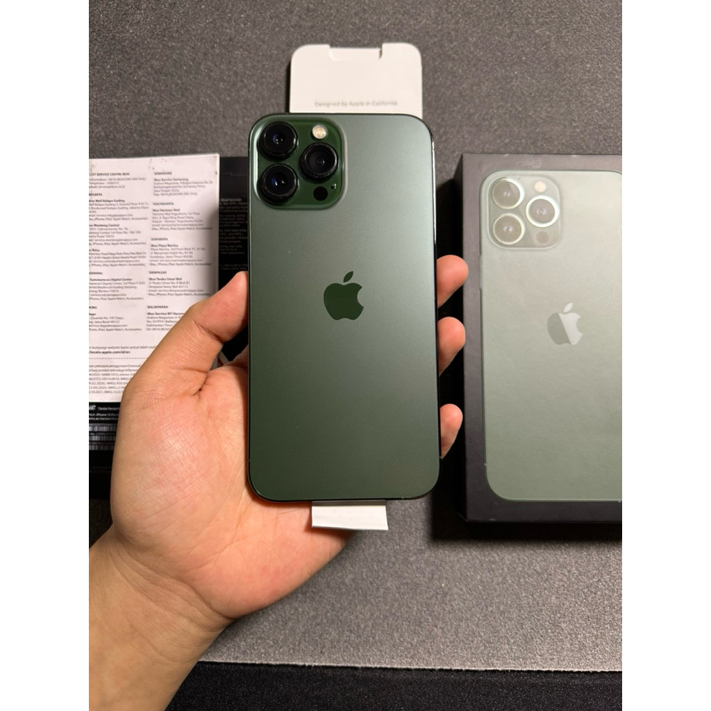Jual iphone 13 promax 256gb ibox alpine green | Shopee Indonesia