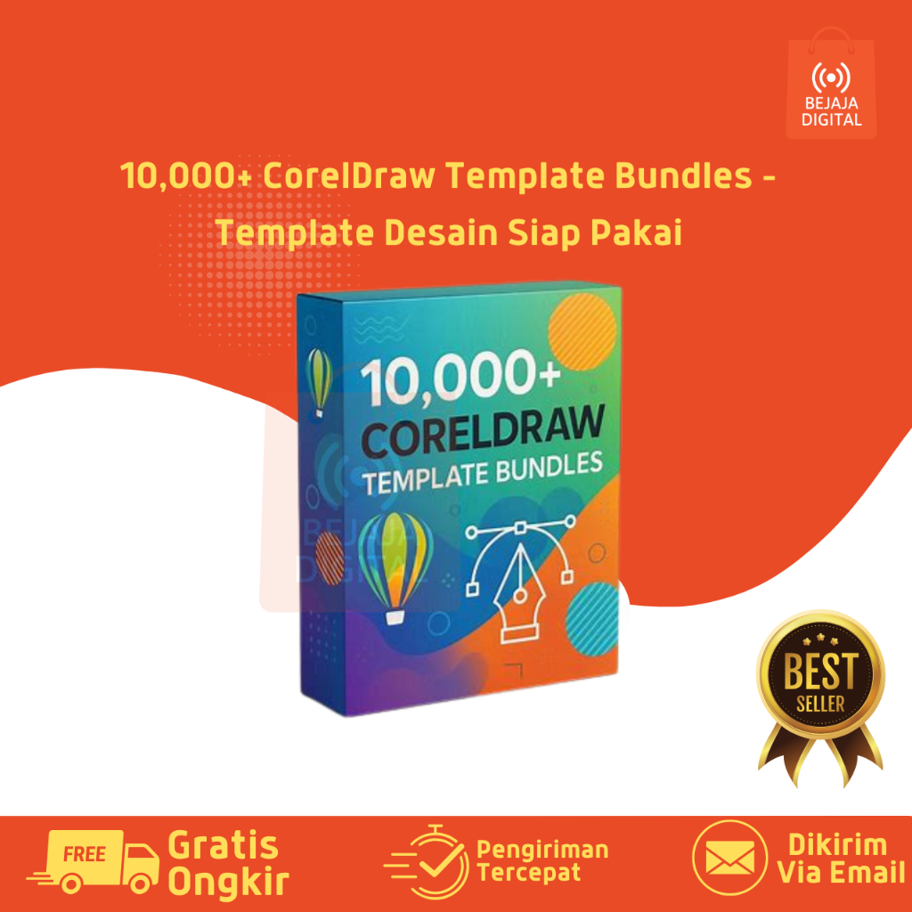 Jual 10,000+ CorelDraw Template Bundles – Template Desain Siap Pakai ...