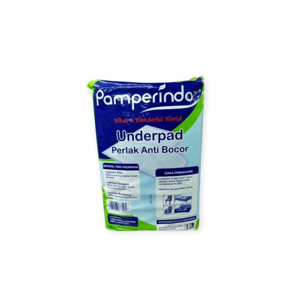 Jual pamperindo underpad perlak anti bocor | Shopee Indonesia