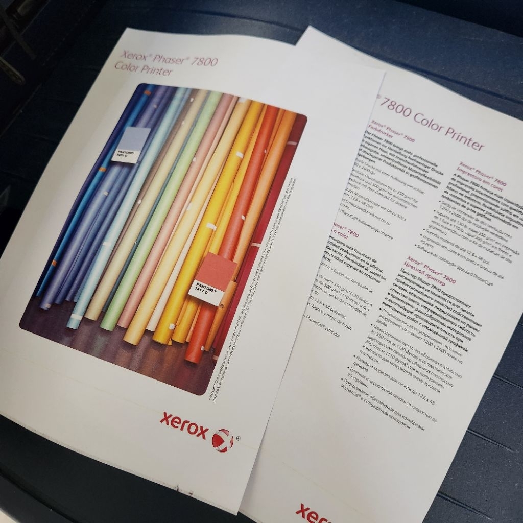 Jual Printer Laser A3+ Berwarna Xerox Phaser 7800 GX | Shopee Indonesia
