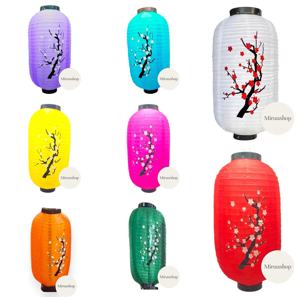Jual 1PC 10INCH Lampion Jepang Sushi / Ramen / BBQ Motif Sakura ...