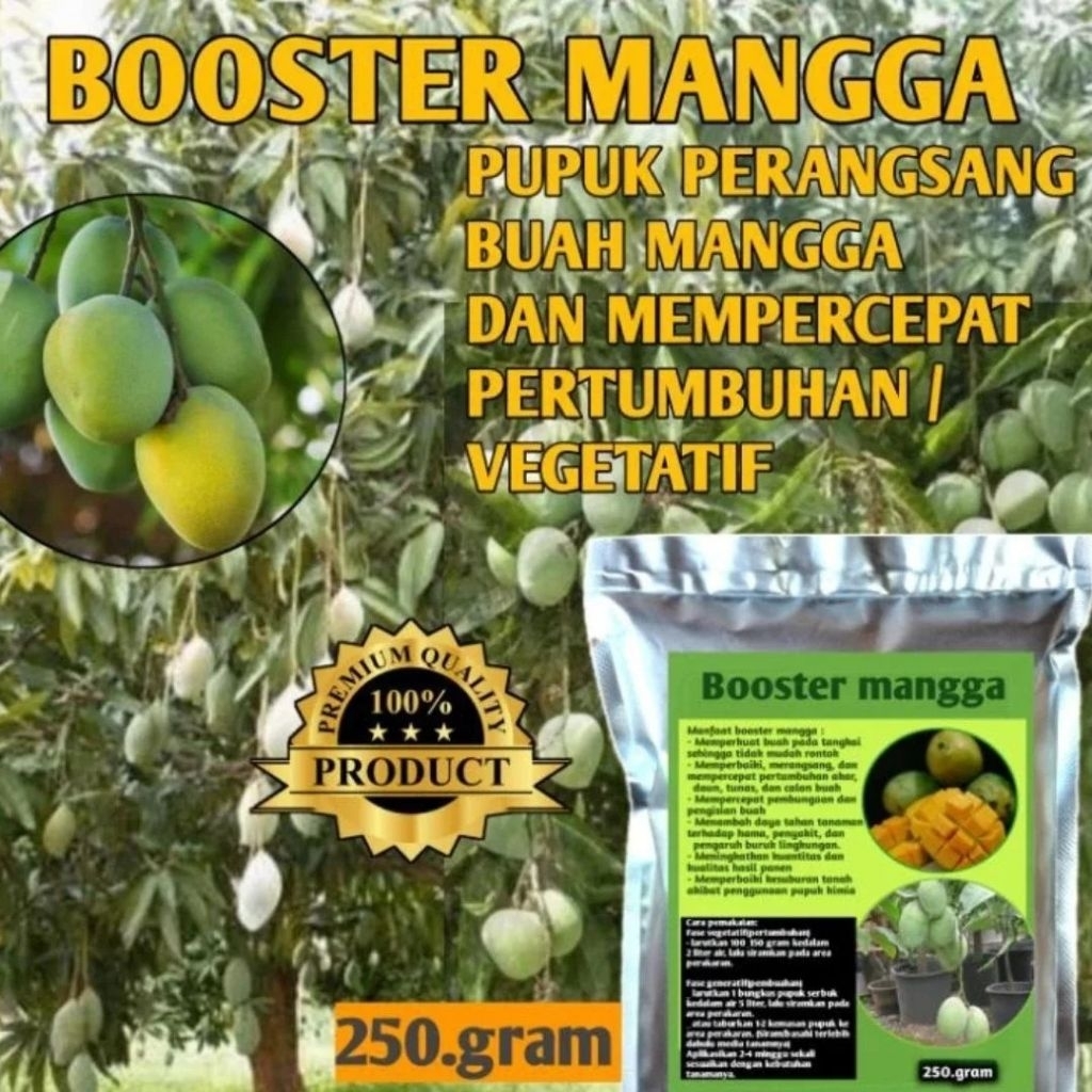 Jual Booster Mangga Organik Untuk Merangsang Bunga Dan Pelebat Buah ...