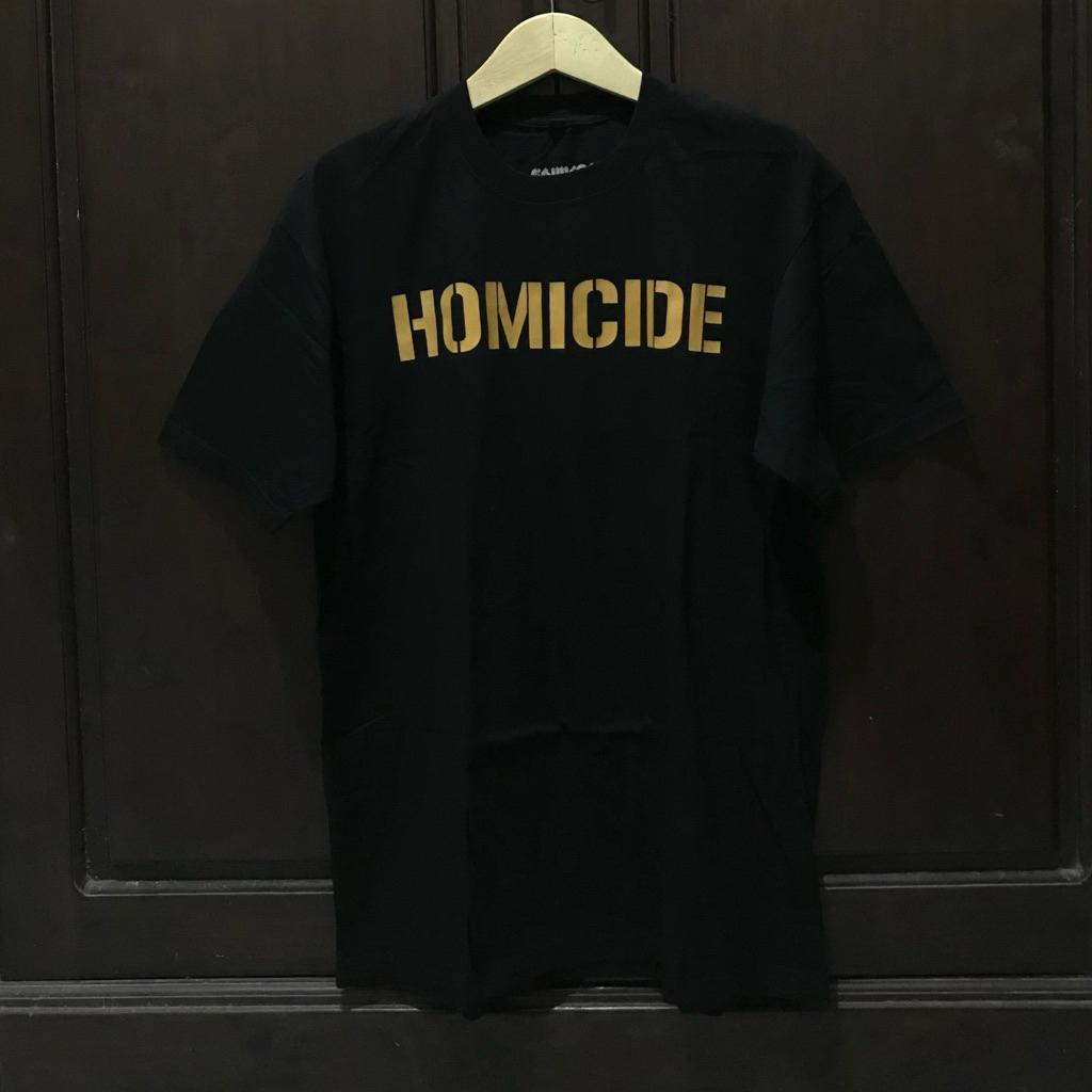 Jual Tshirt Homicide - Font | Shopee Indonesia