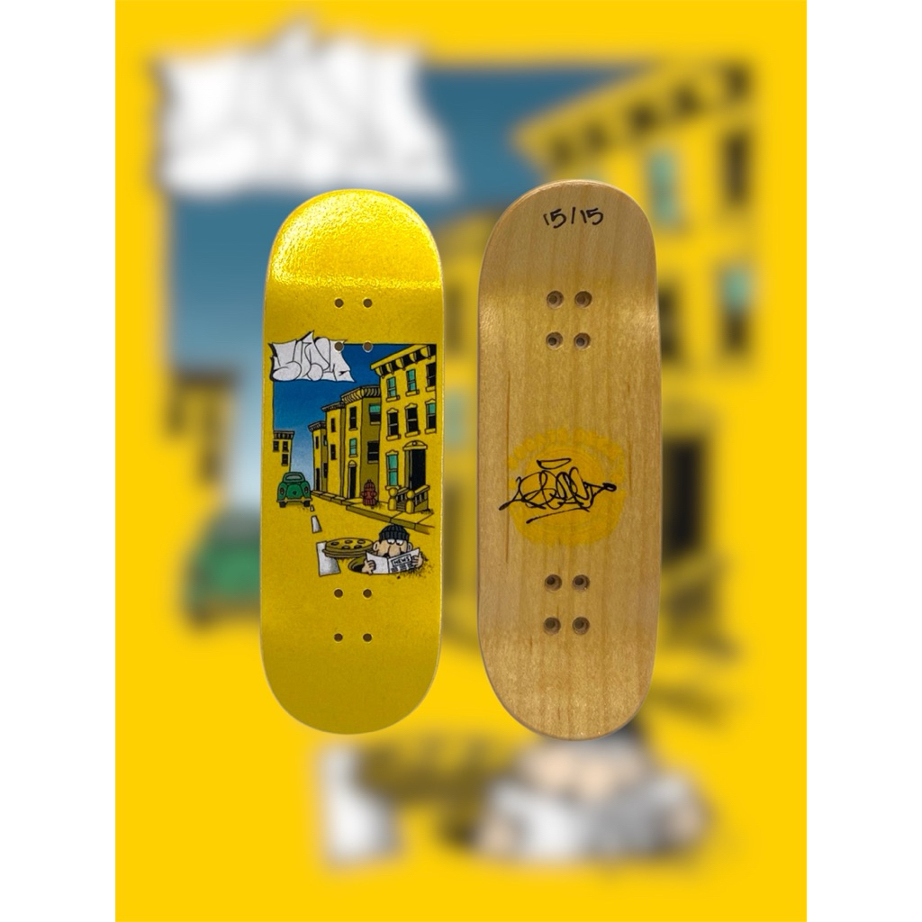 Jual RoCats X Suppge #1 graphic deck fingerboard collabs limited ...