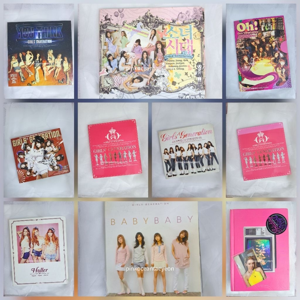 Jual RARE SNSD Girls Generation Album ITNW Baby Baby Gee Genie Oh! You ...