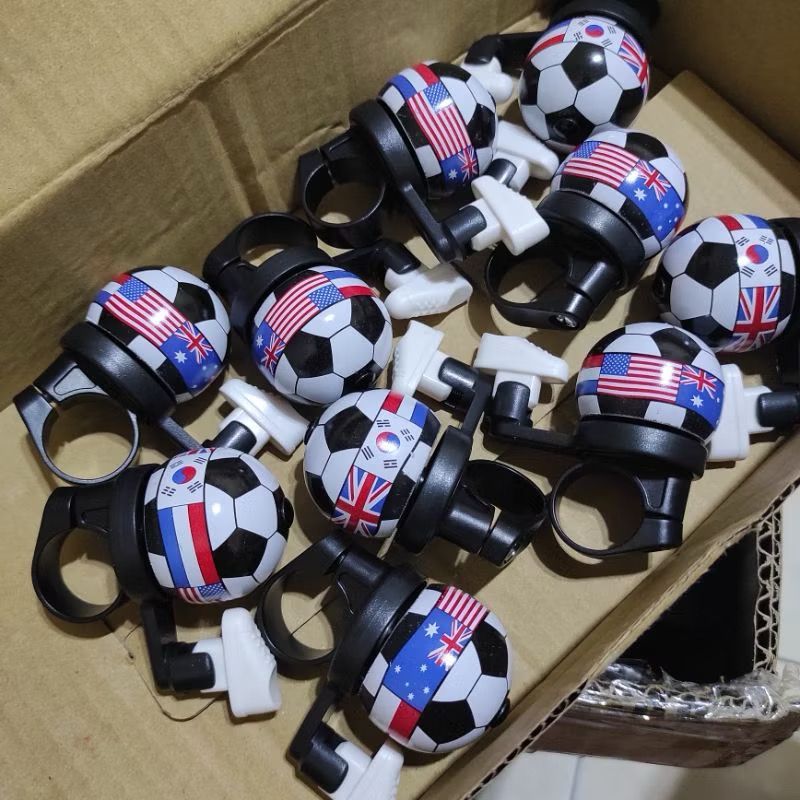 Jual Bel SEPEDA Lucu Bentuk Bola Dan Gambar Lambang Negara Lonceng ...