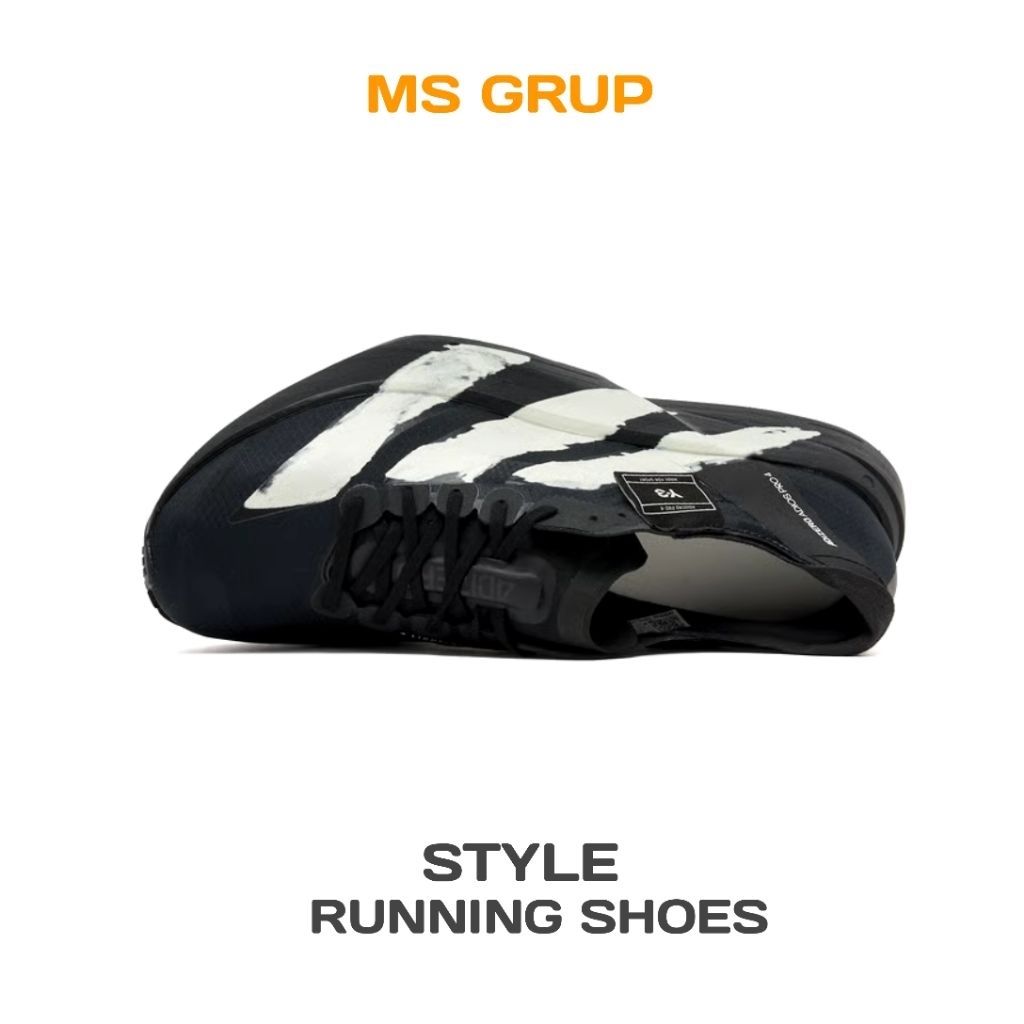 Jual Best Running Shoes Adidas Y3 Adizero Adios Pro 4 Black White ...