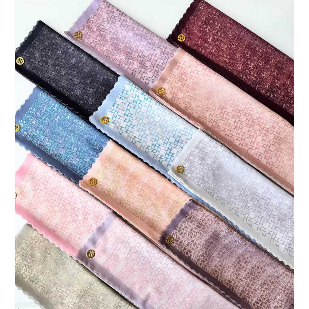 Jual Venka Kerudung Hasian Monogram Multi Colour | Shopee Indonesia
